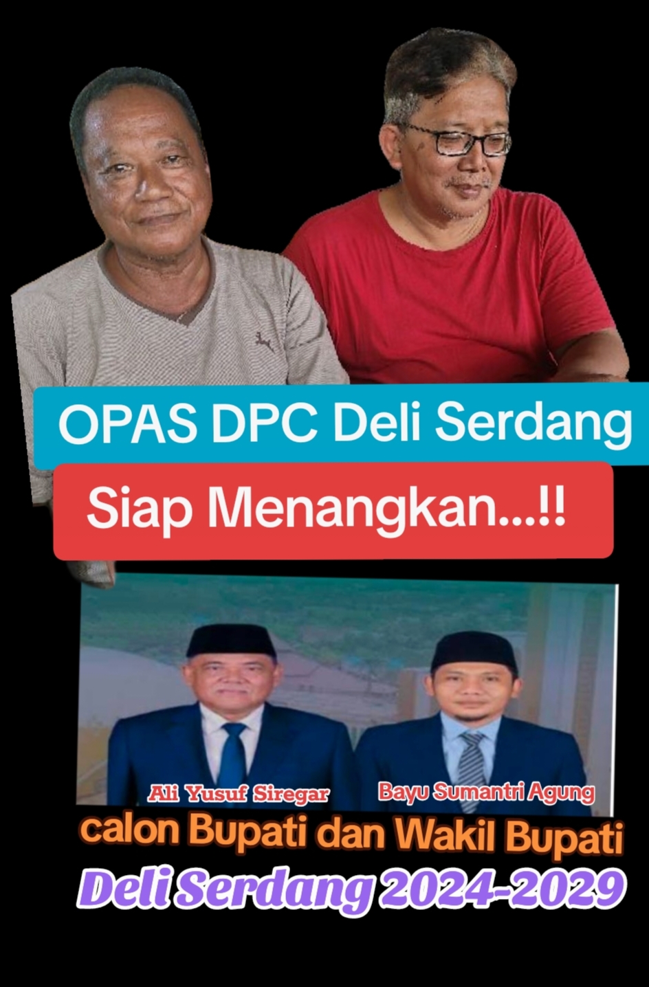 LSM OPAS Siap Menangkan Ali Yusuf Siregar - Bayu Sumantri Agung di Pilkada Deliserdang 2024 ...